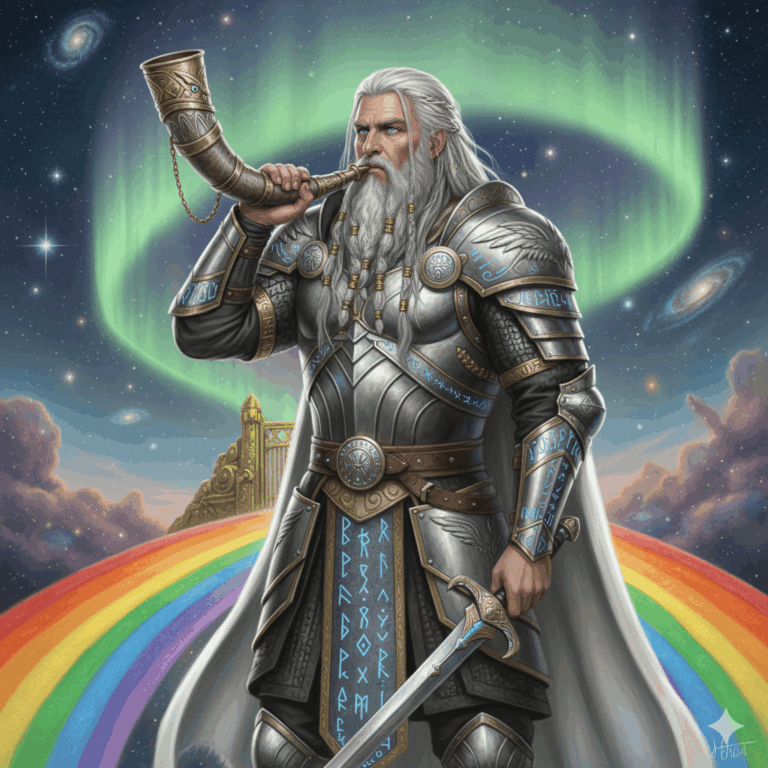 Germanischer Gott Heimdall – Ein Steckbrief (2026) - germanen-plakat.de
