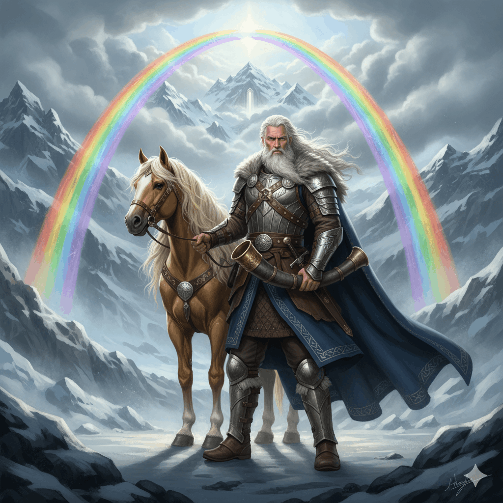 Germanischer Gott Heimdall – Ein Steckbrief (2026) - germanen-plakat.de